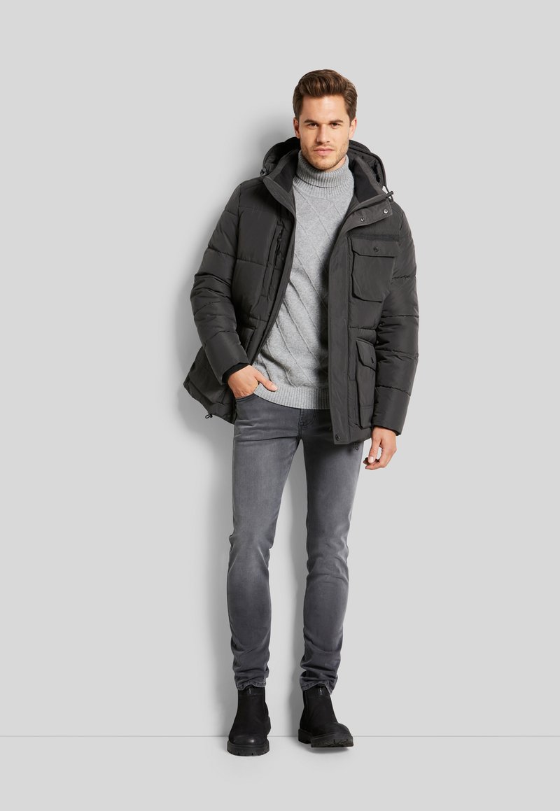 bugatti MIT ABTRENNBARER KAPUZE - Winter jacket - schwarz/black - Zalando