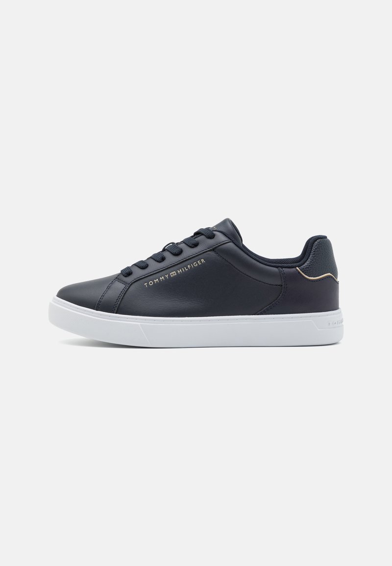 Tommy Hilfiger ESSENTIAL COURT - Sneakers - space blue/blå - Zalando.dk