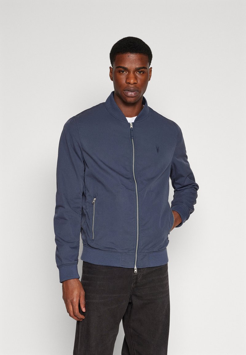 AllSaints BASSETT - Bomber Jacket - command blue/dark blue - Zalando.co.uk