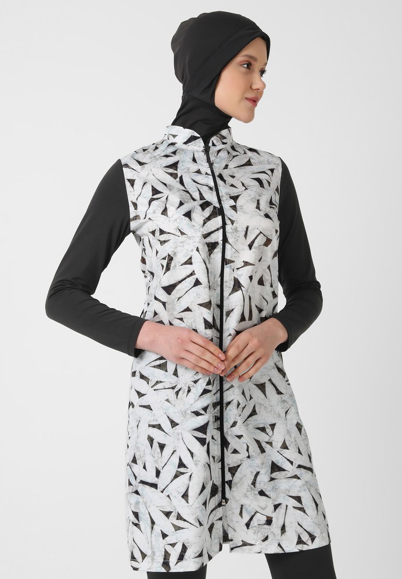 Modanisa MAYO BELLA - Swimsuit - black - Zalando.ie