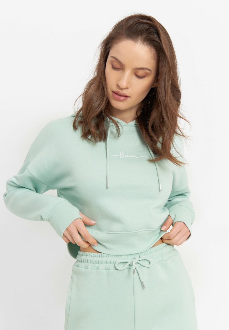 Bench AMERIE - Sweat à capuche - mint/vert - ZALANDO.FR