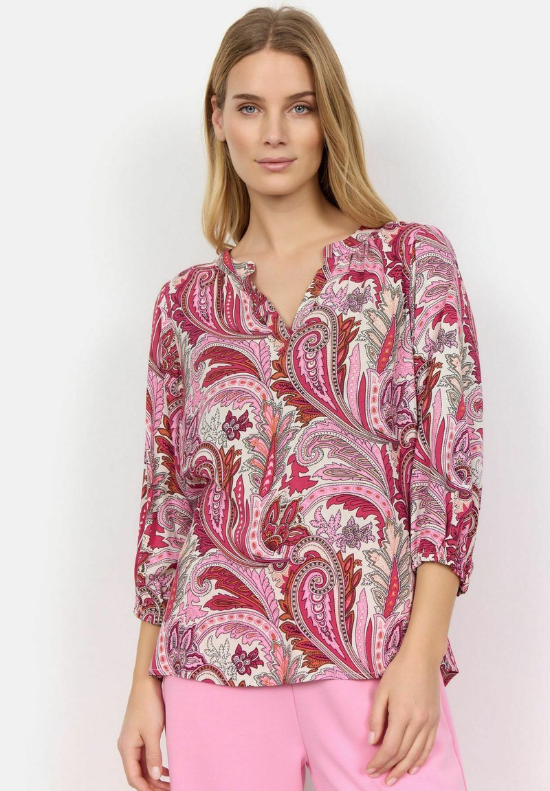 Soyaconcept DONIA 1 - Blouse - pink combi/rose - ZALANDO.BE