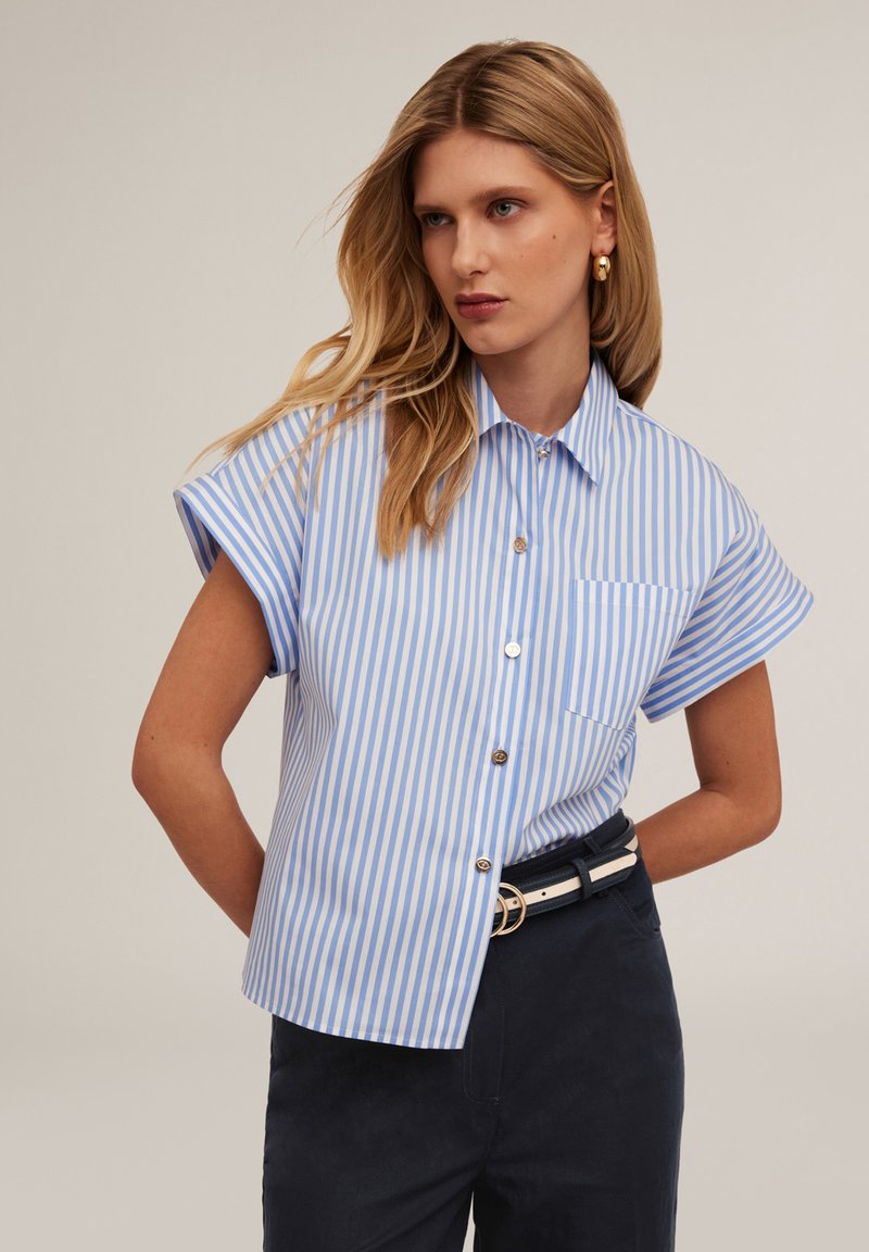 Motivi A RIGHE - Camicia - azzurro/celeste - Zalando.it