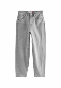 Next AUTHENTIC BARREL TALL - REGULAR FIT - Mom jeans - grey/grijs ...