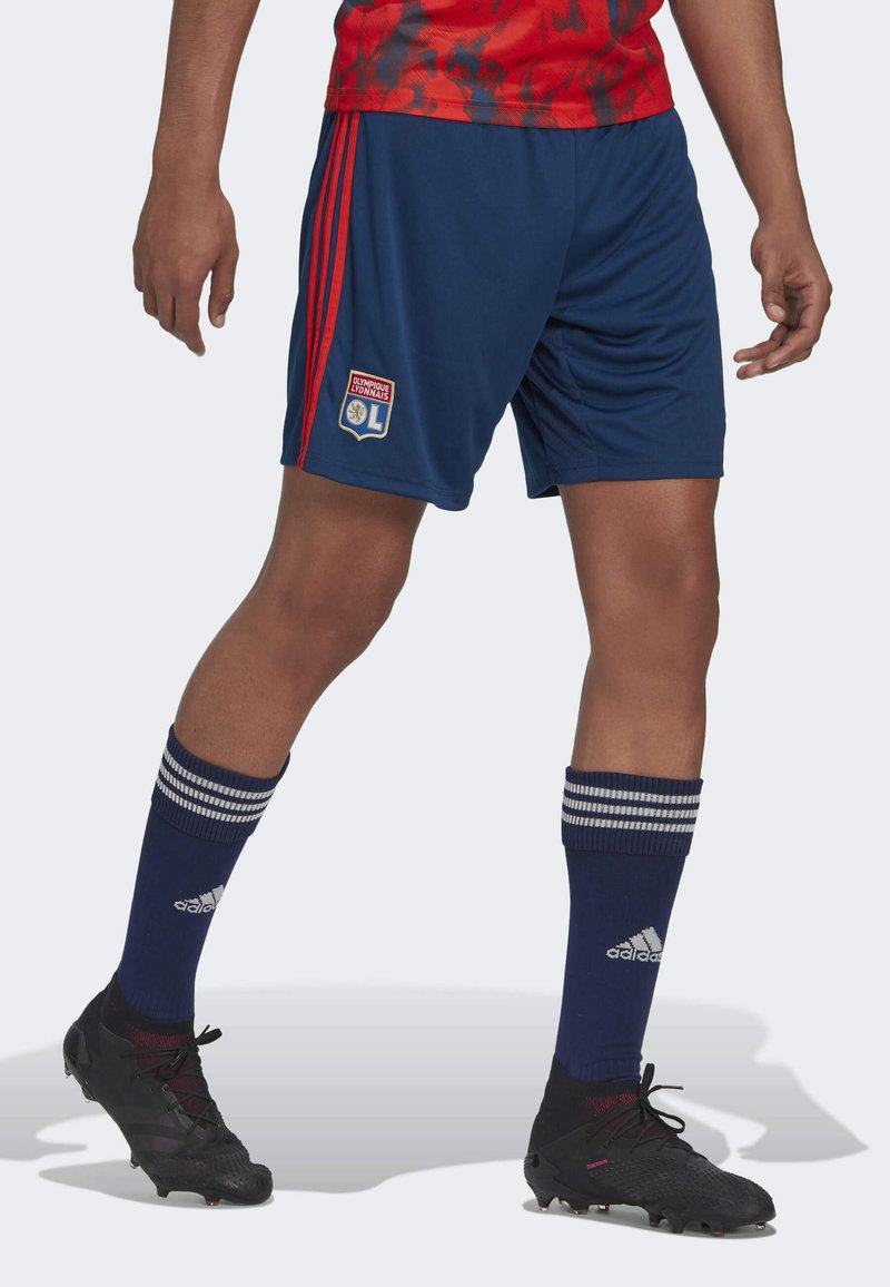 adidas Performance OLYMPIQUE LYON - Sports shorts - blue - Zalando.ie