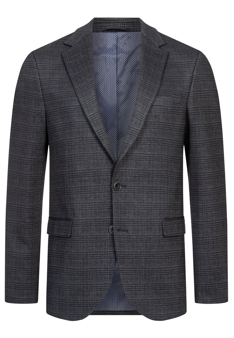 Jeff OLIVER - Suit jacket - check/mottled grey - Zalando