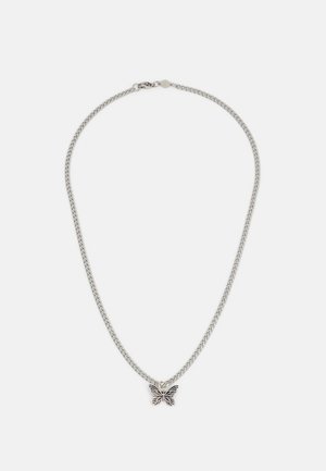 Guess CHAIN LION UNISEX - Necklace - silver-coloured - Zalando.co.uk