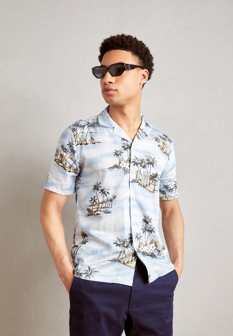 Lindbergh RESORT COLLAR - Shirt - light blue - Zalando.co.uk