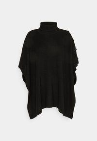 BOSS LAVINIA PONCHO - Poncho - black/negro - Zalando.es