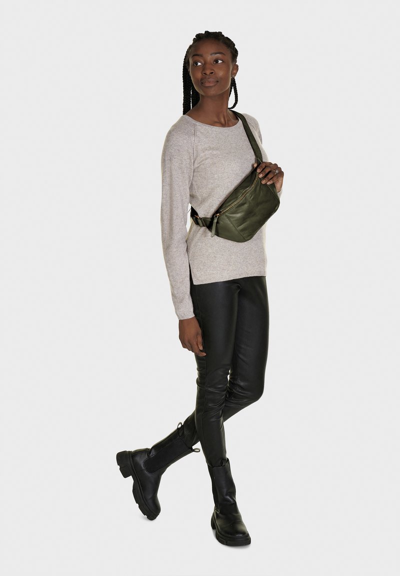 ORCHID RIMROSE - Riñonera - deep army w light gold acc/verde oscuro ...