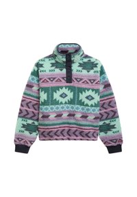 Superdry & Co Suéter de forro polar - linear aztec navy/azul royal ...
