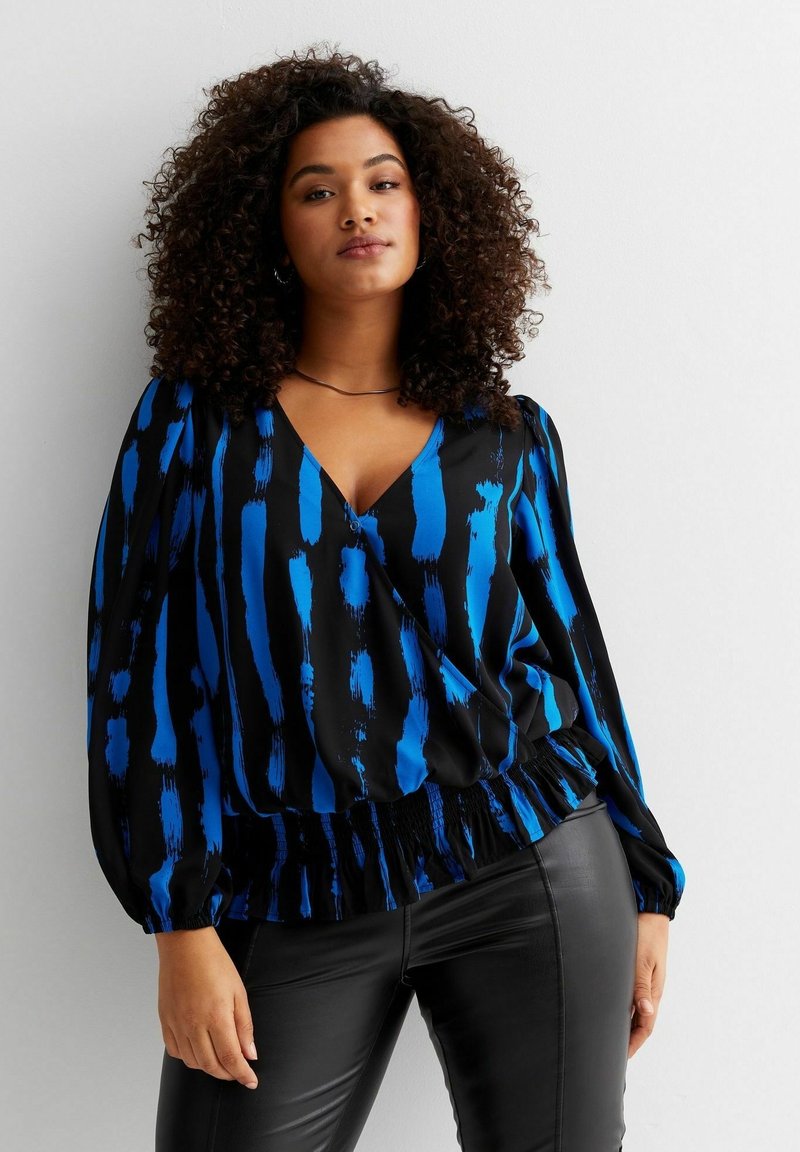 New Look Curves Bluzka/niebieski - Zalando.pl