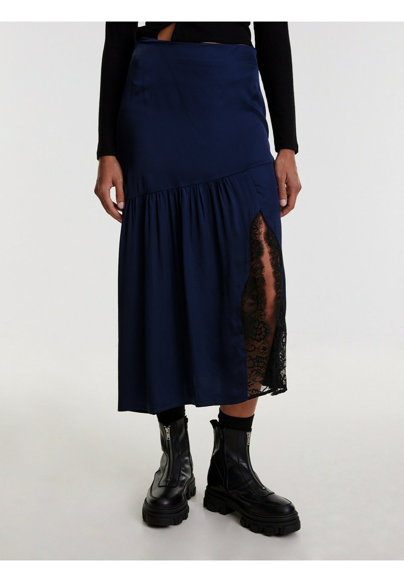 EDITED A-lijn rok - blau/blauw - Zalando.nl