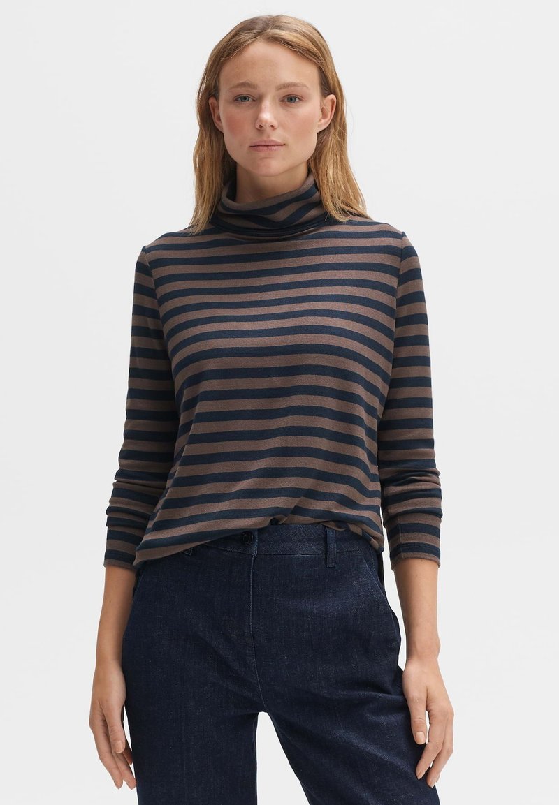 OPUS SURASO - Langarmshirt - coal blue/blau - Zalando