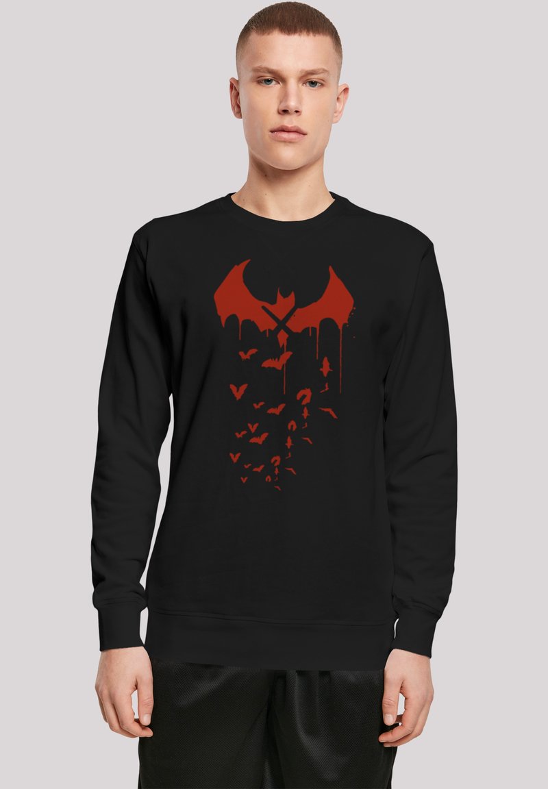 F4NT4STIC DC COMICS BATMAN ARKHAM KNIGHT BATS X DRIP - Longsleeve ...