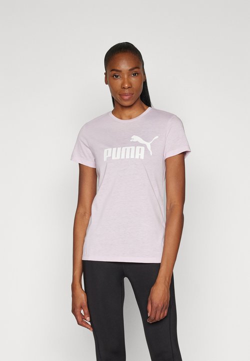 Puma LOGO TEE - T-Shirt print - icy blue/hellblau - Zalando.ch