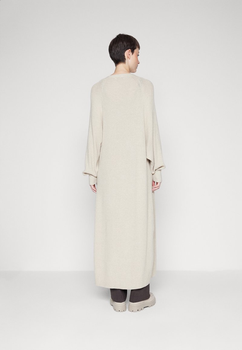 MSCH Copenhagen ODANNA RACHELLE LONG CARDIGAN - Cardigan - oatmeal ...