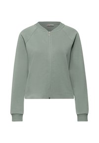 Street One GEMUSTERTE - Sweatjacke - grün/mint - Zalando.at