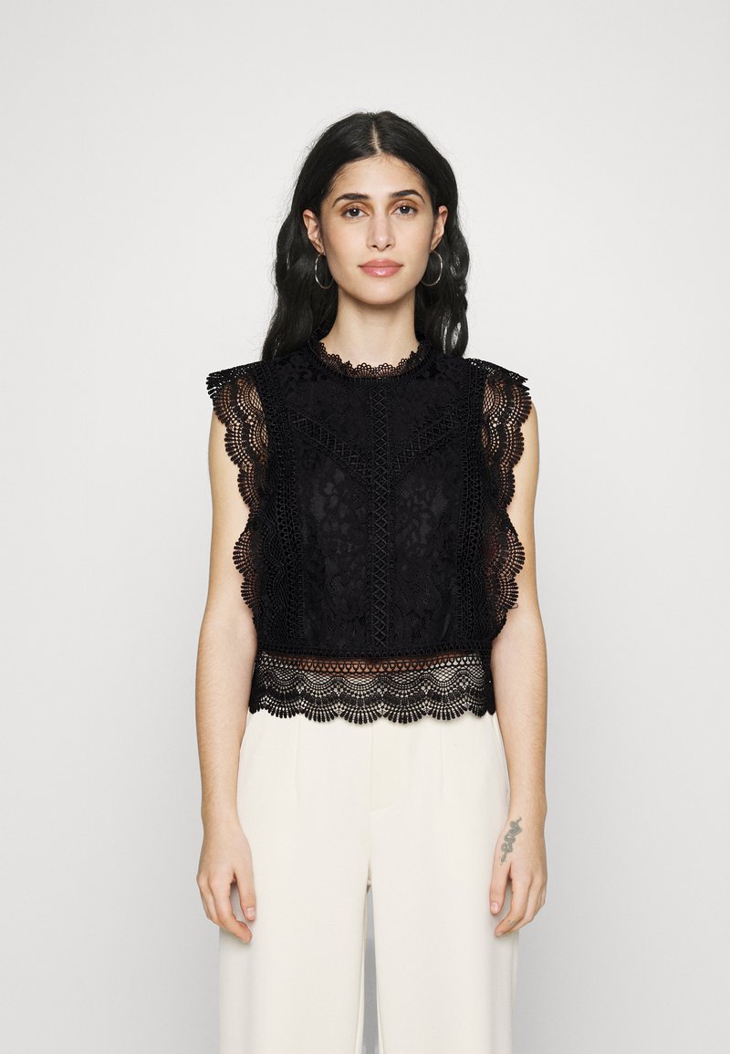 ONLY Petite ONLKARO - Blouse - black - Zalando.ie