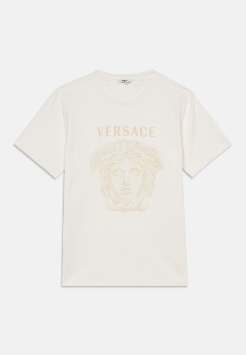 Versace OUTLINE MEDUSA PRINT UNISEX - Camiseta estampada - white/blanco ...