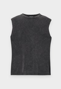 Weekday BOXY WASHED TANK - Viršus - washed black/juoda - Zalando.lt