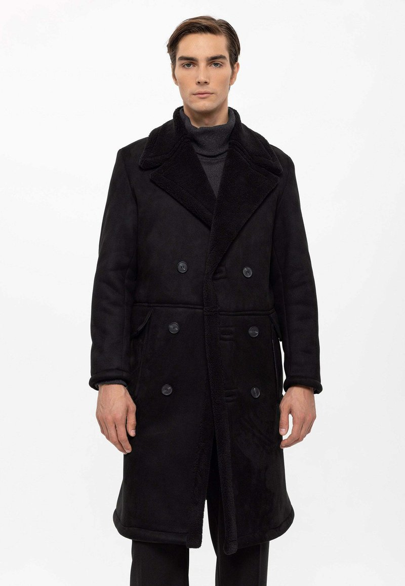 Antioch Klassischer Mantel - black/schwarz - Zalando.de