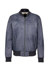 Freaky Nation JANNIK - Nahkatakki - retro blue/sininen - Zalando.fi