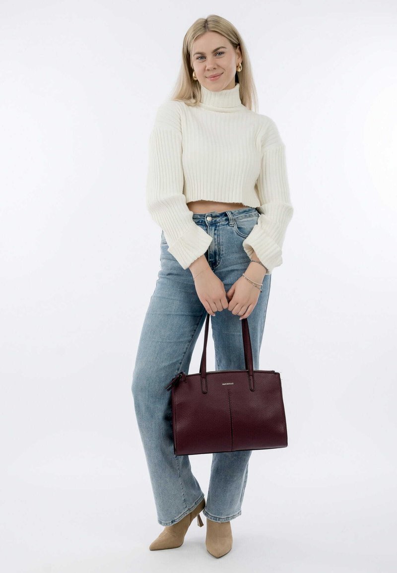 Emily & Noah DOREEN - Handtasche - darkwine/dunkelrot - Zalando.ch