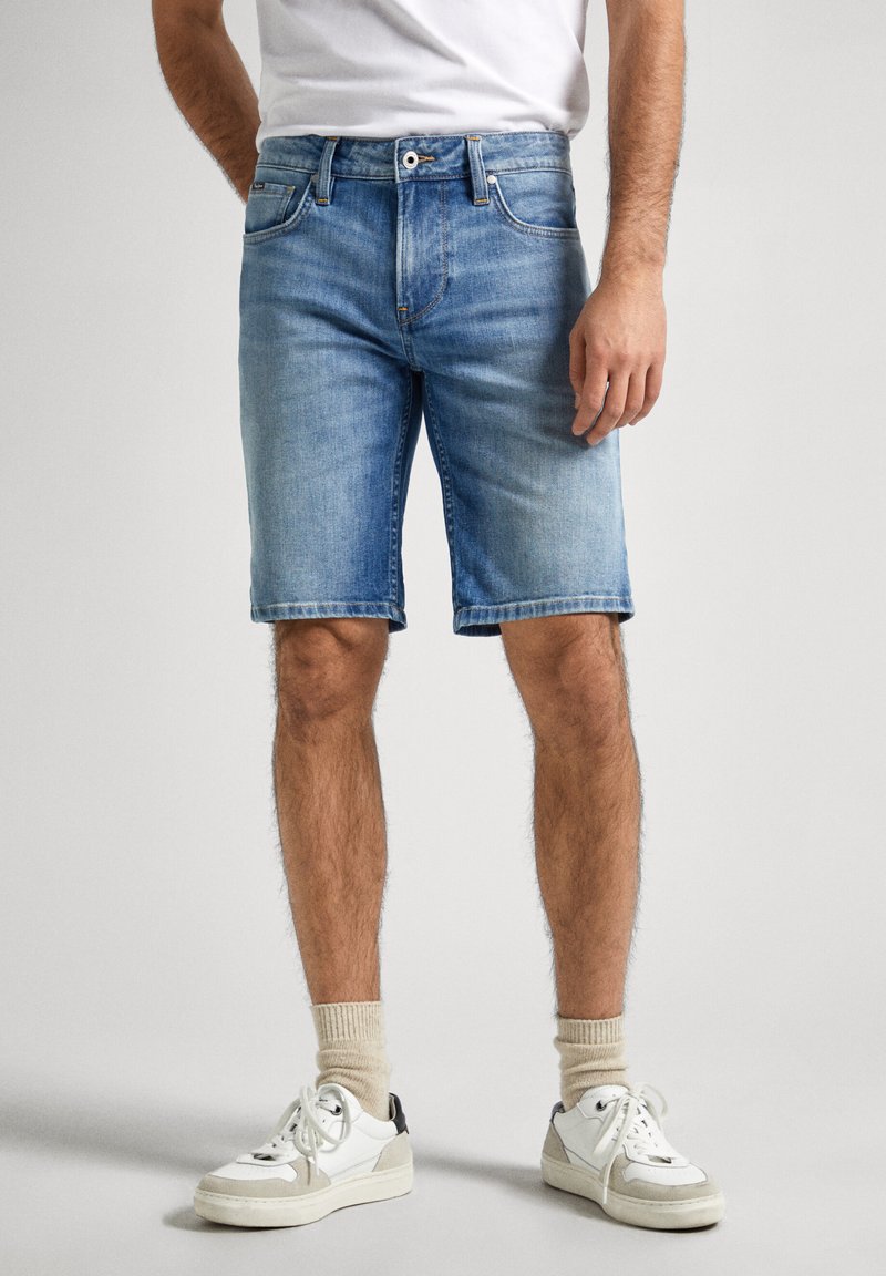 Pepe Jeans SLIM SHORT - Shorts vaqueros - 000denim/azul claro - Zalando.es