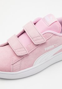 Puma SMASH - Sneaker low - pink lady/white/rosa - Zalando.de