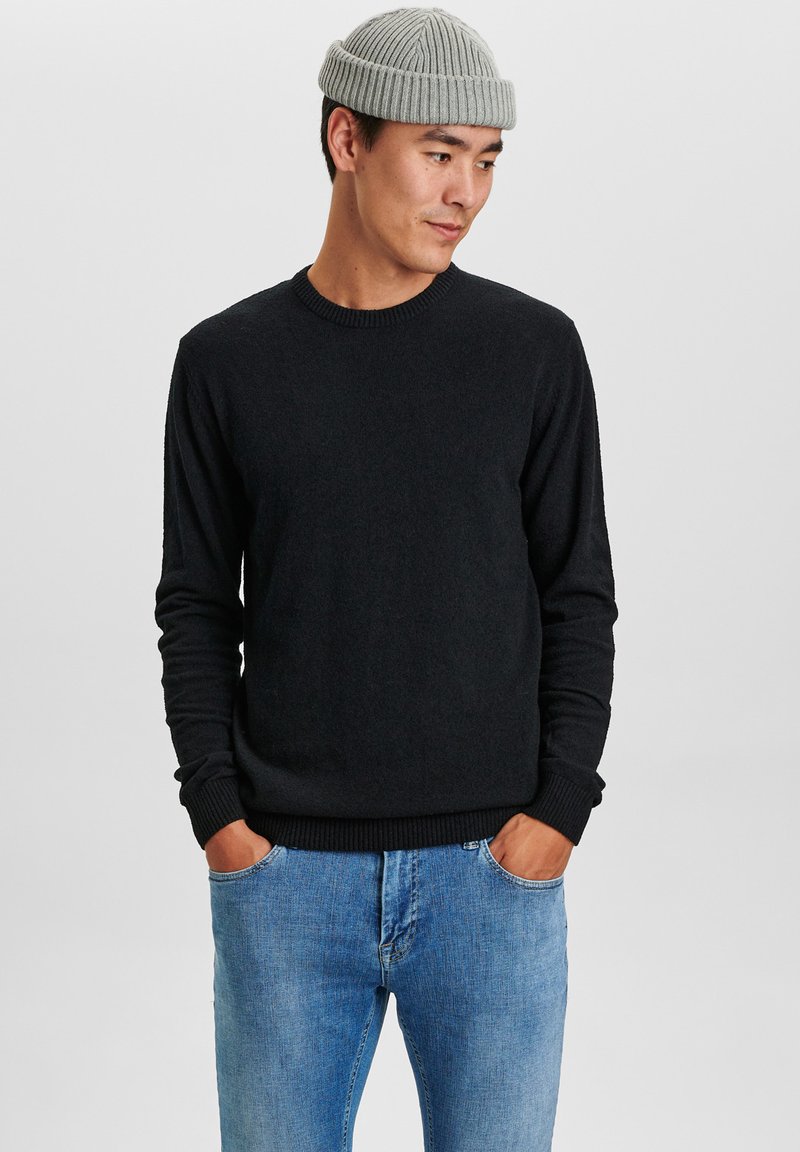 Gabba GORMELY - Stickad tröja - black/svart - Zalando.se