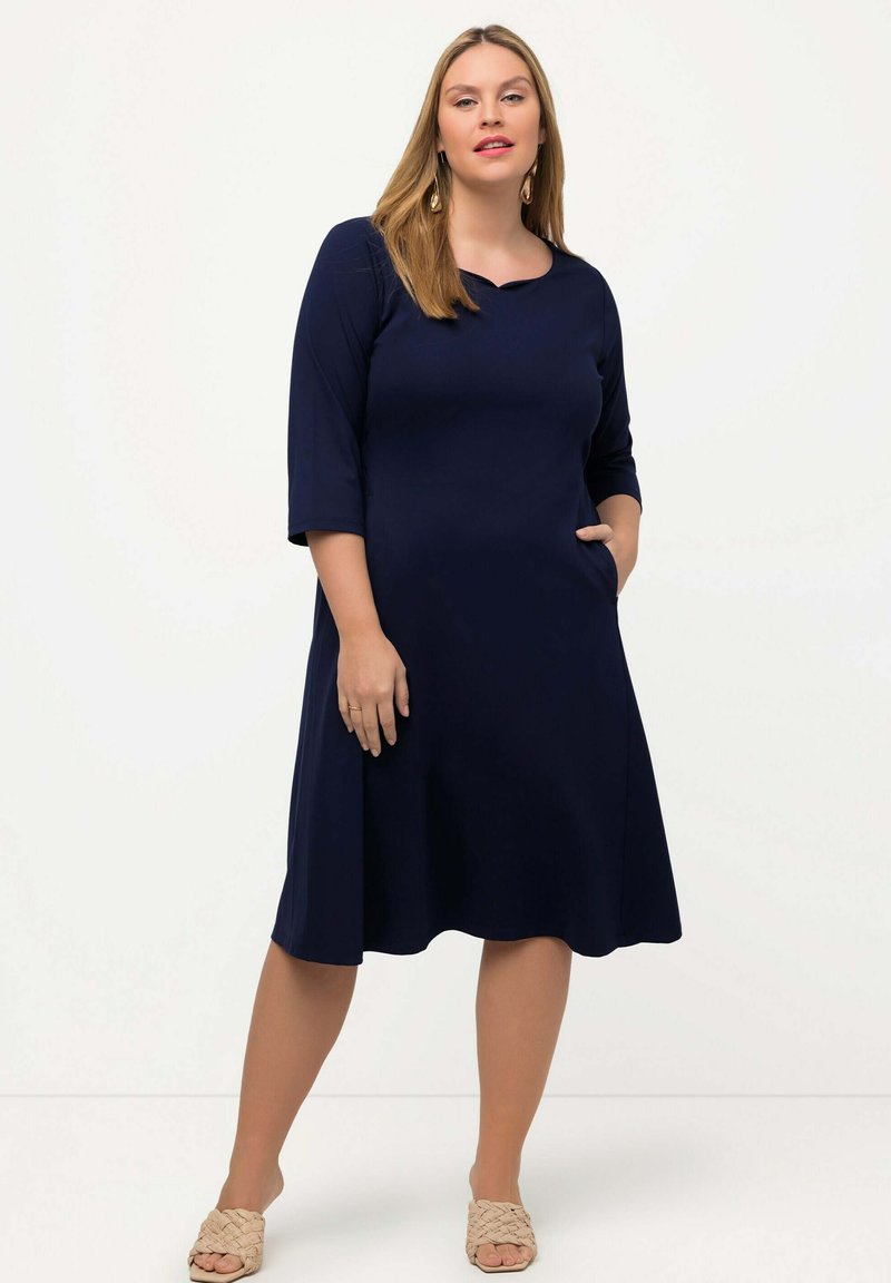 Ulla Popken Hverdagskjole - night blue/mørkeblå - Zalando.dk