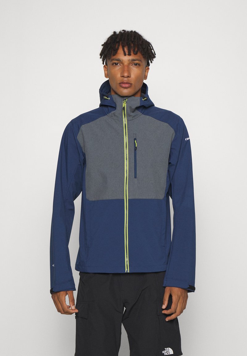 Icepeak BUXTON - Soft shell jacket - dark blue - Zalando.ie