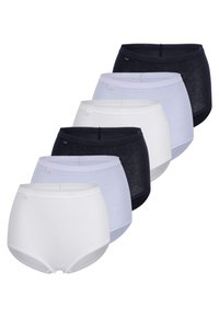 Sloggi MAXI 6ER PACK BASIC - Shorty - weiß hellblau schwarz/bleu clair ...