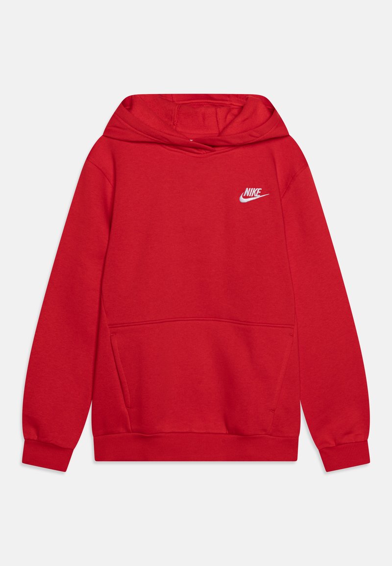 Nike Sportswear Club Unisex Sweatshirt University Red White Rød