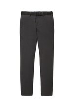 TOM TAILOR TRAVIS SLIM - Chino - black zig zag structure/noir - ZALANDO.FR
