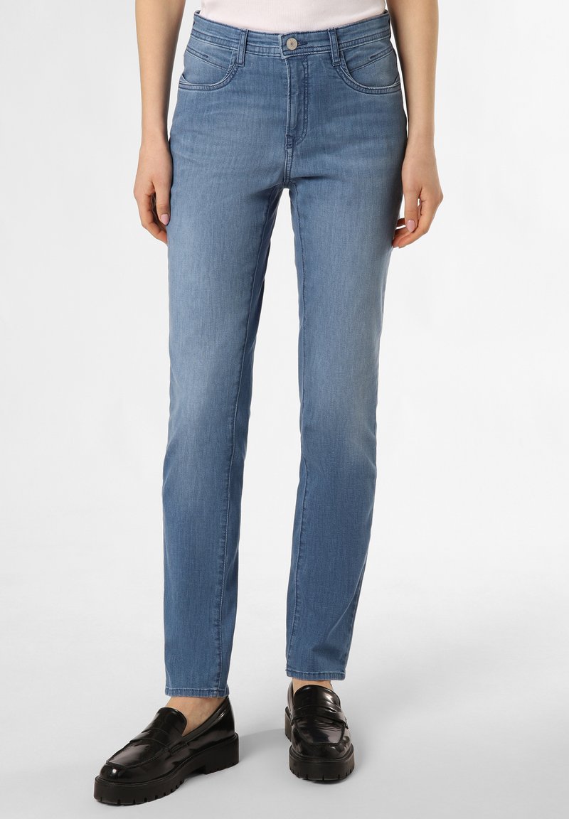 BRAX MARY - Slim fit jeans - light stone/donkerblauw - Zalando.be