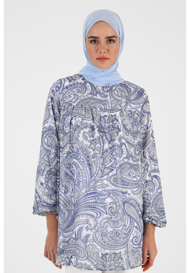 Modanisa REFKA - Tunic - blue/multi-coloured - Zalando.ie