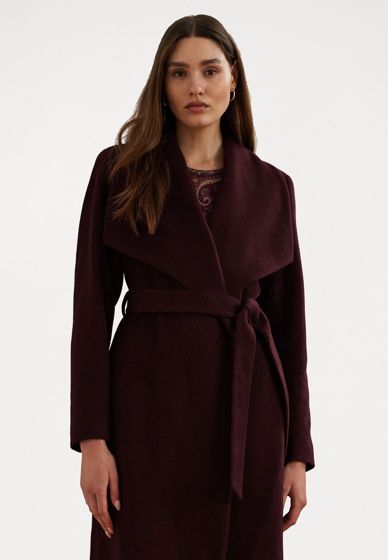 Lauren Ralph Lauren COAT - Classic coat - pinot noir/bordeaux - Zalando.ie