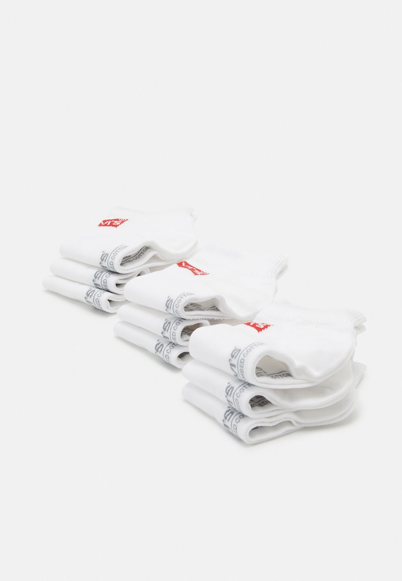 Levi's® MID CUT BATWING LOGO 9 PACK - Sokker - white/hvit - Zalando.no
