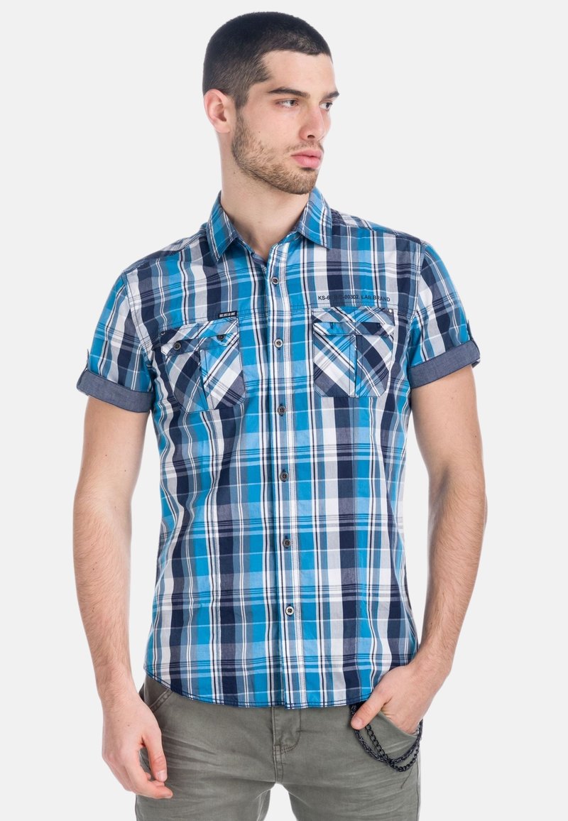 Koroshi Shirt - azul blue/blue - Zalando.de