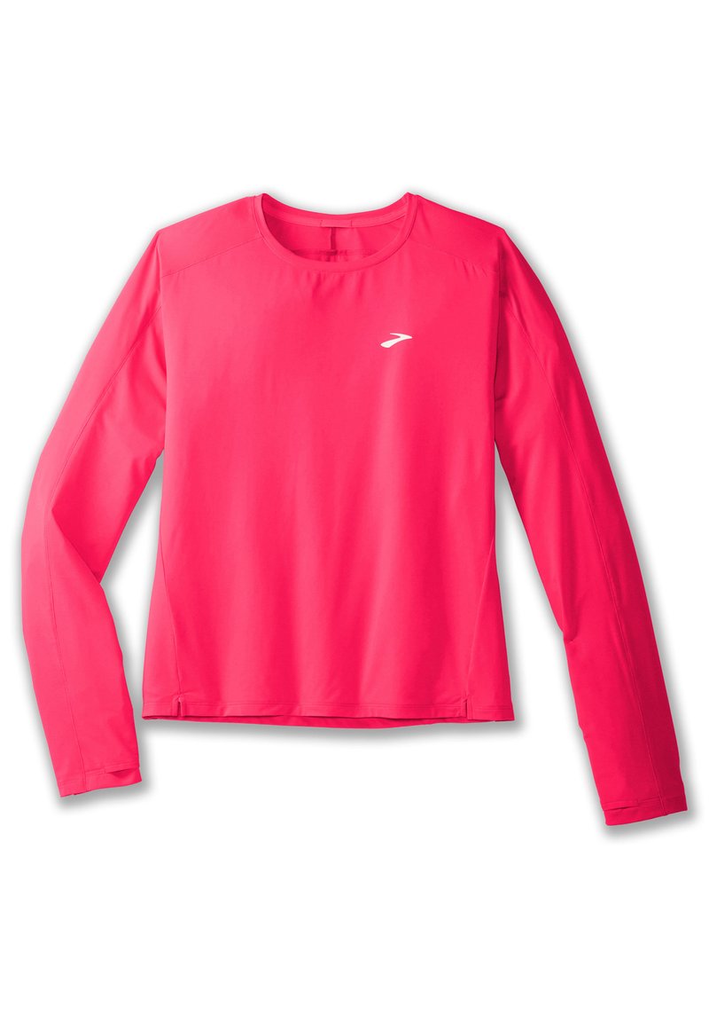 Brooks SPRINT FREE LONG SLEEVE 2.0 - Långärmad tröja - hyper pink/syren ...