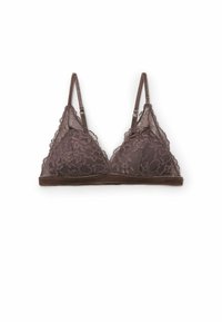 Tezenis TIMELESS VELVET - Soutien-gorge triangle - dusty brown/marron ...