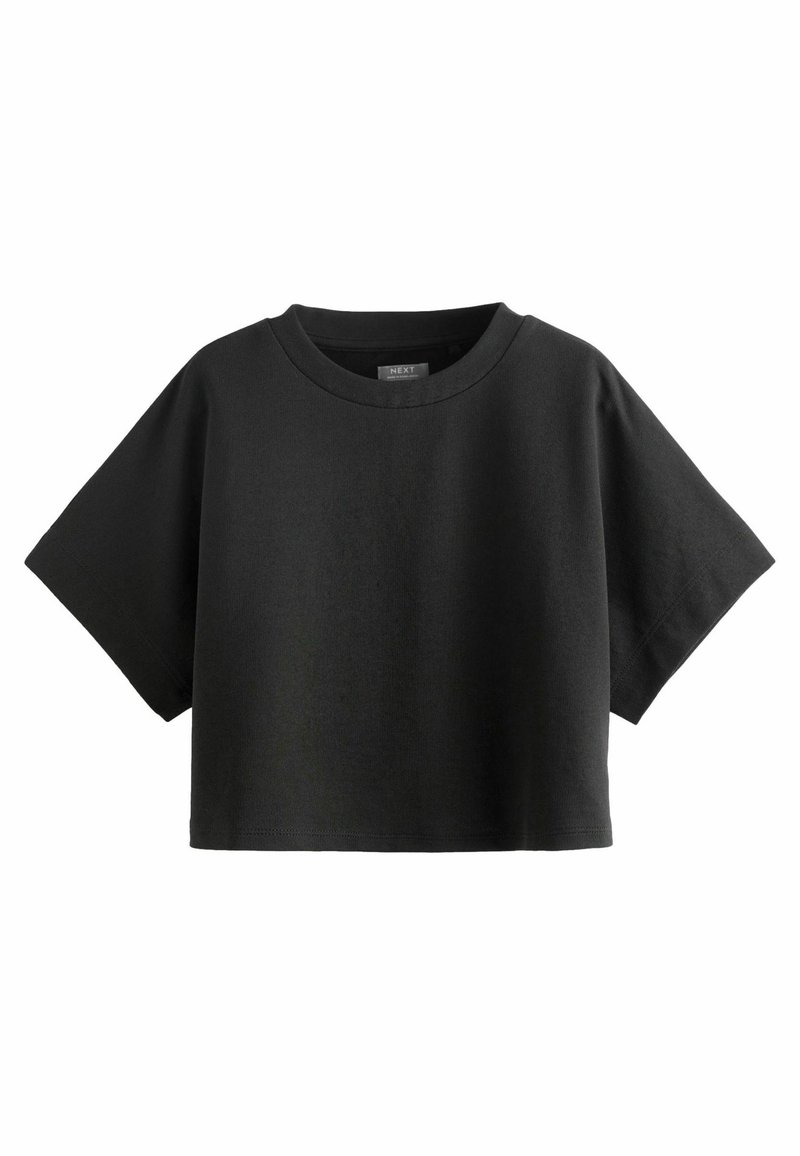 Next Boxy Regular Fit T Shirt Basic Black Schwarz Zalando Ch