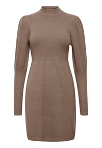 b.young BYNONNINA - Robe pull - caribou melange/marron - ZALANDO.FR