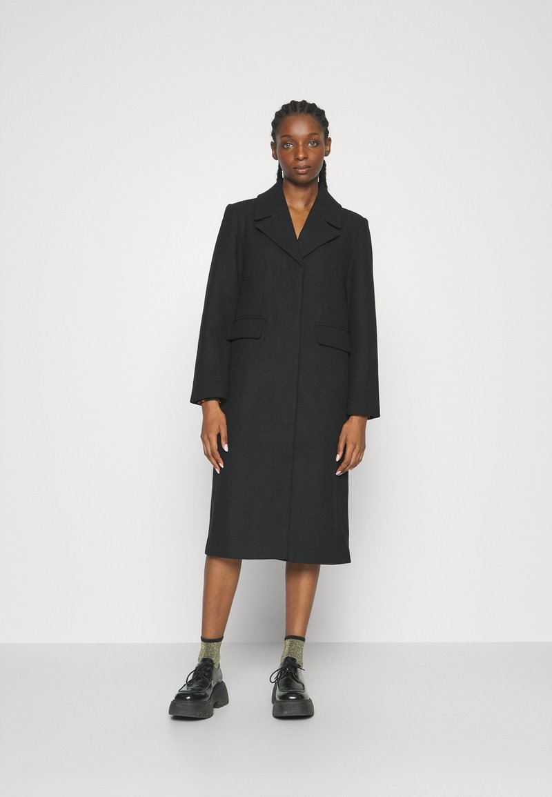 YAS Petite YASLIMA COAT - Classic coat - black - Zalando.co.uk