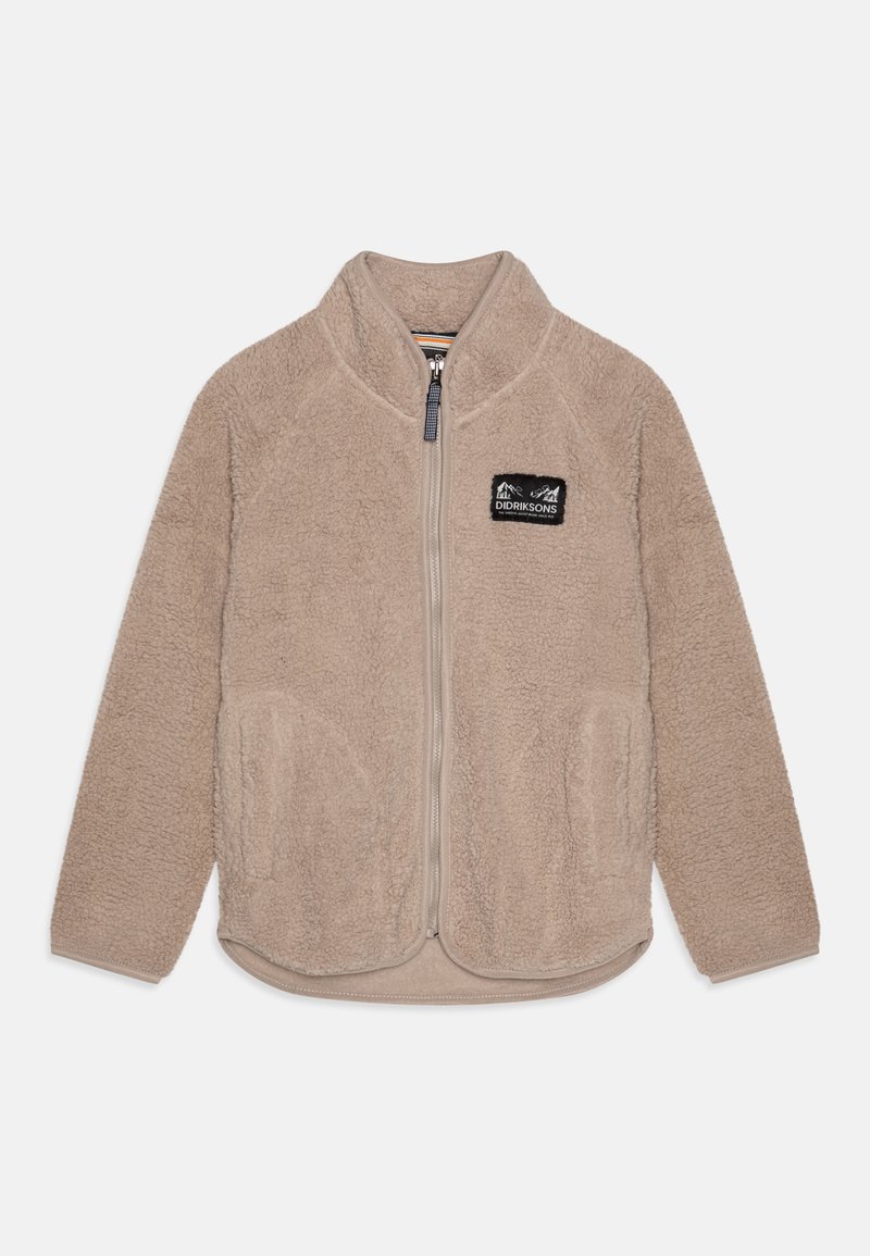 Didriksons GIBBS - Fleecejacka - beach beige/beige - Zalando.se