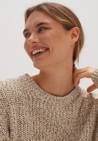 Opus Strickpullover - sweet almond/beige - Zalando.ch