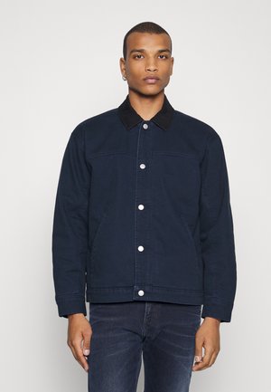 Samsøe Samsøe PALLY SHIRT JACKET - Chaqueta fina - dark blue/azul ...