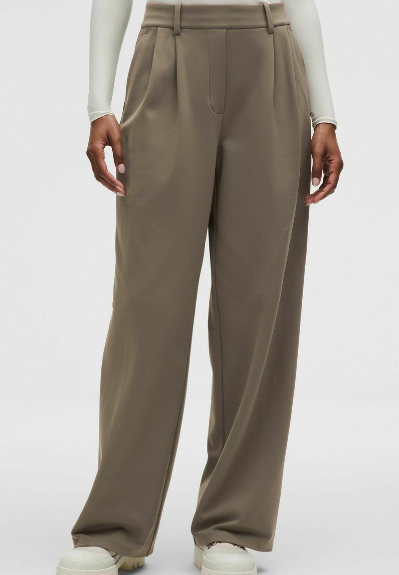 lululemon DAYDRIFT HIGH-RISE WIDE-LEG REGULAR BRUSHED - Trousers ...